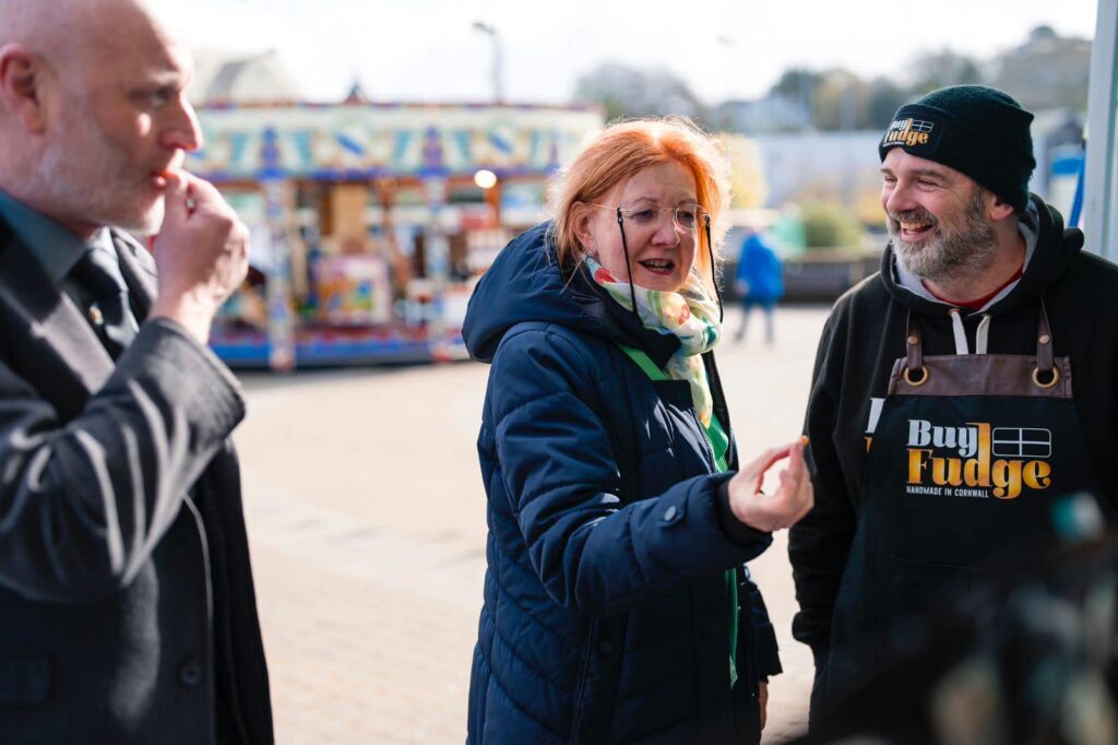 A visit from… Visit England! – Truro Farmers Market